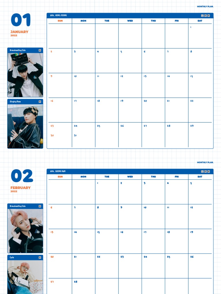 ATEEZ SG 2022 Digital Planner | PDF