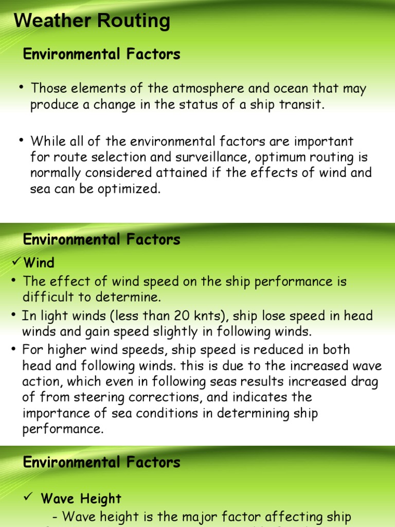 Ship Weather Routing Guide | PDF | Weather Forecasting | Wound