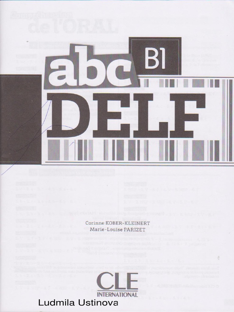 ABC DELF B1 Corrig 233 Searchable | PDF