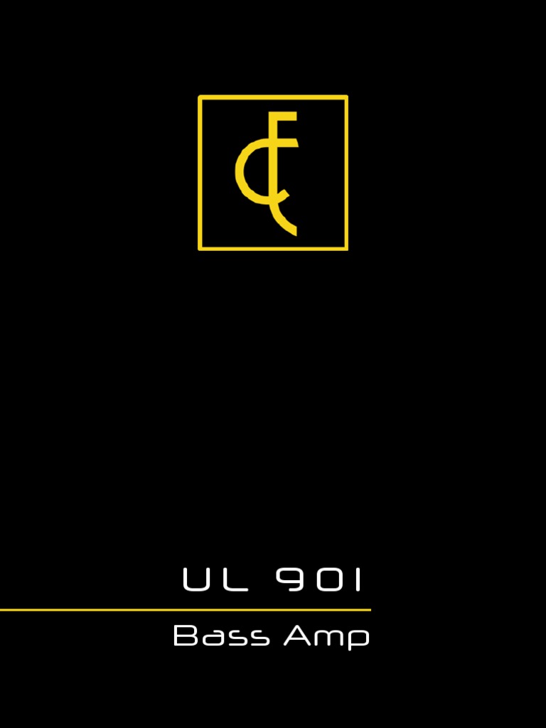 Epifani UL 901 User Manual | PDF | Equalization (Audio) | Ac Power ...