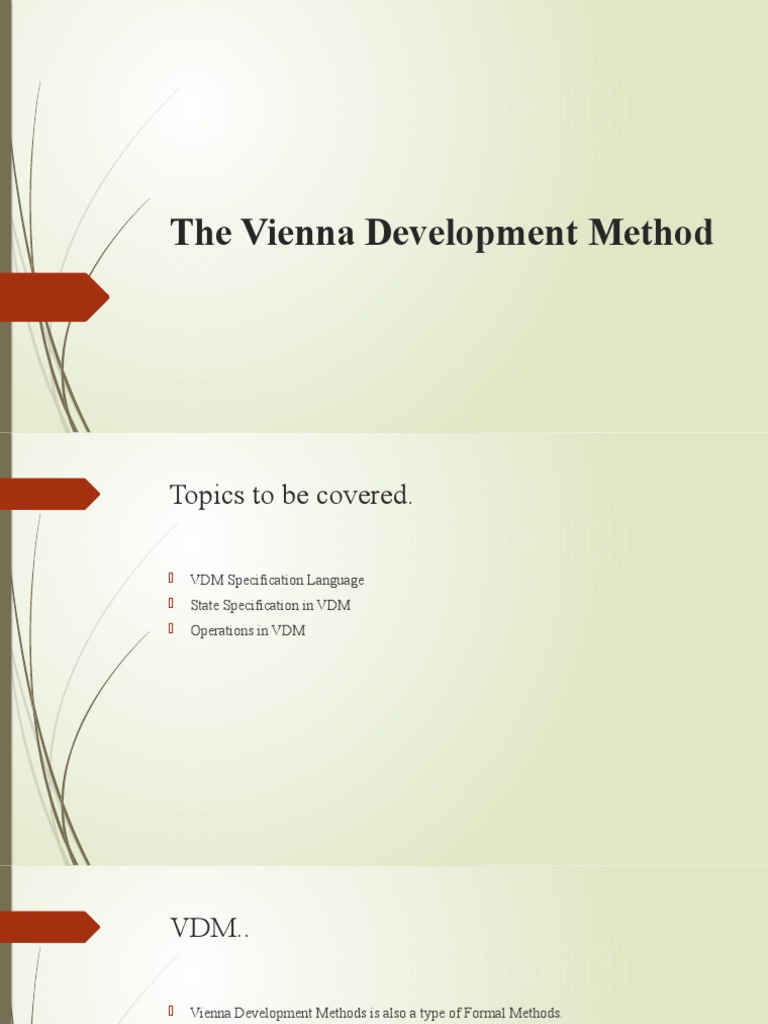 The Vienna Development Method | PDF | Variable (Computer Science ...
