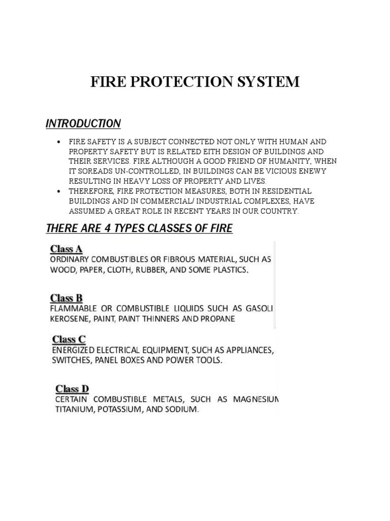 Fire and Alarm System | PDF | Fires | Fire Sprinkler System
