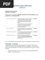 IB French Ab Initio Oral Exam Guide | PDF