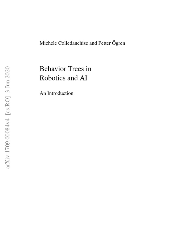 Behavior Trees in Robotic A I | PDF | Computing