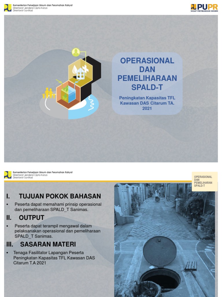 11.operasional Dan Pemeliharaan SPALD T | PDF