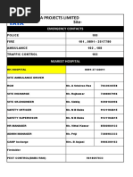 Operational Control Procedures List | PDF