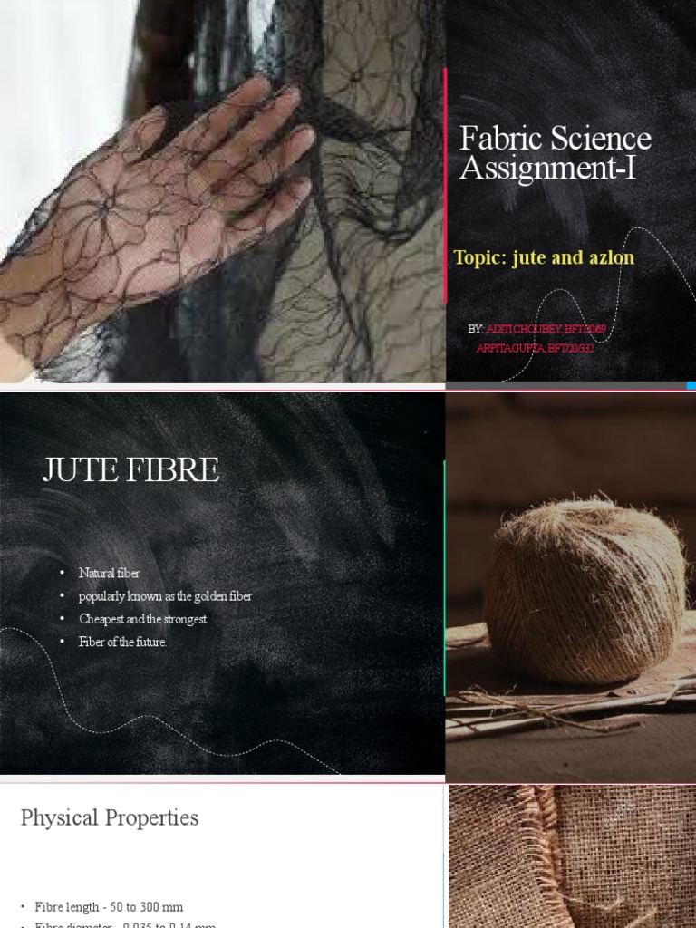 Fabric Science Assignment-I | PDF | Fibers | Materials