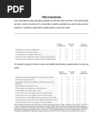 FSQ - Fibromyalgia Survey Questionnaire (Índice de Dor Generalizada ...