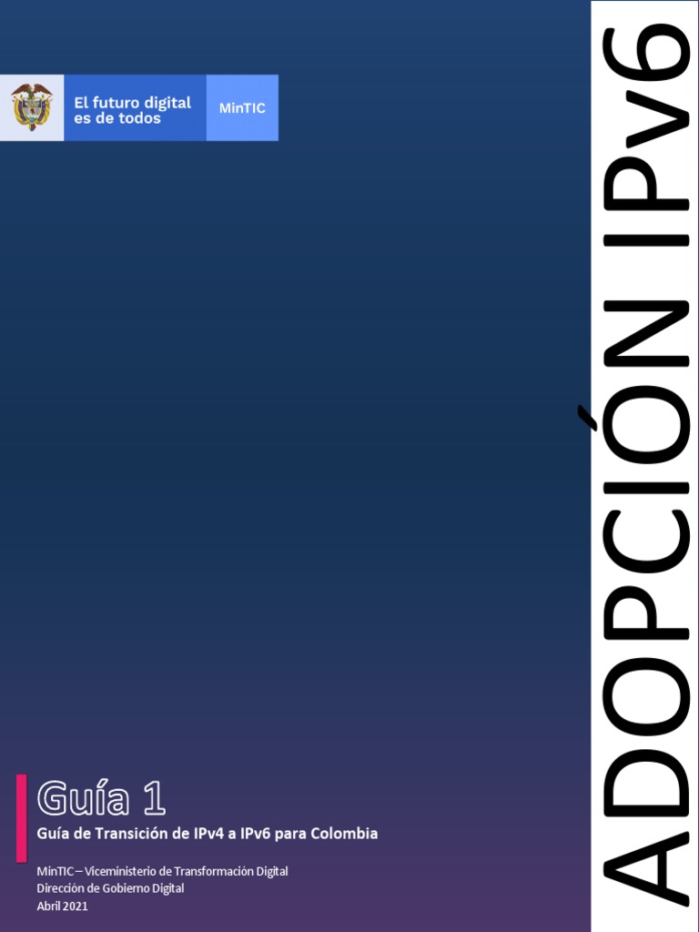 Guía Para El Aseguramiento Del Protocolo IPv6 | PDF | Yo Pv6 | Protocolos de internet