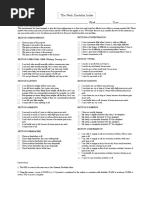 Koos Questionnaire | PDF | Knee