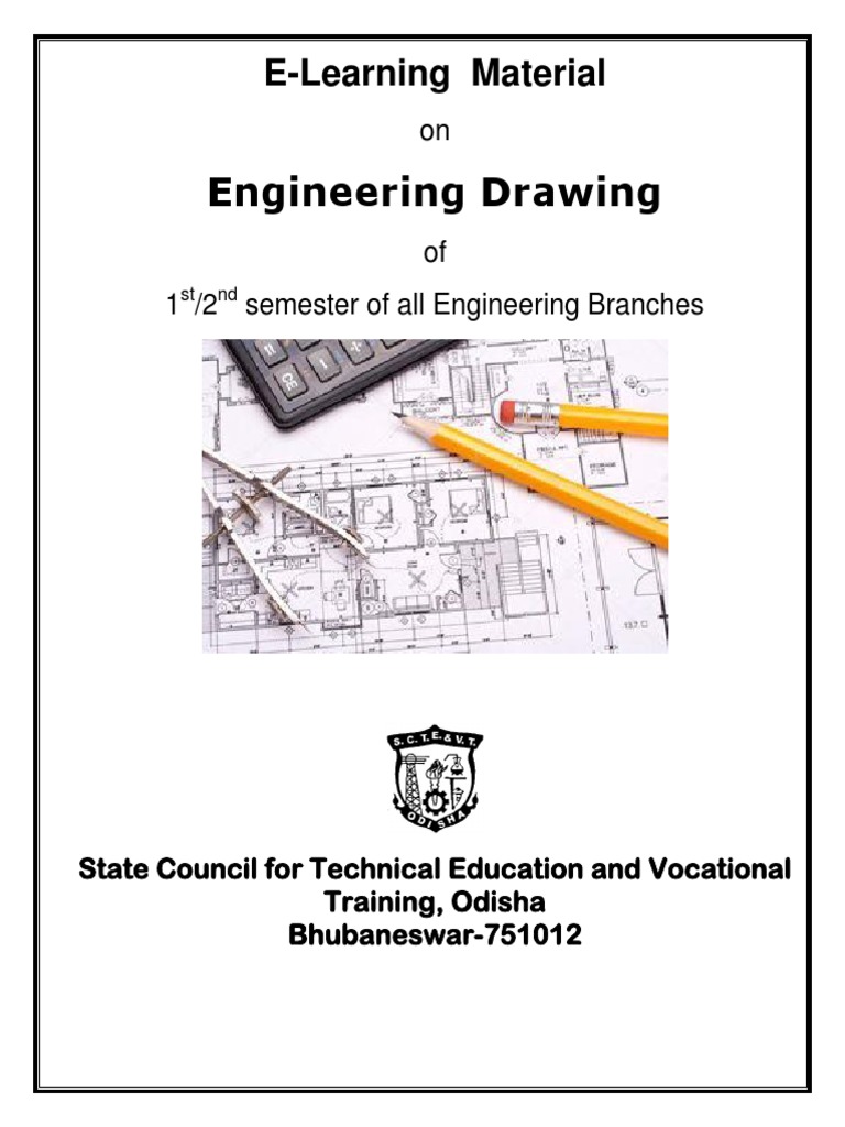 Engg - Drawing 1st Year LM | Download Free PDF | Perpendicular | Ellipse