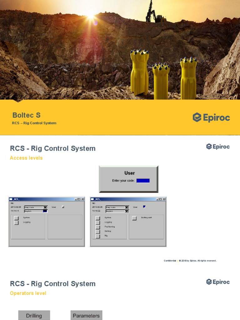 Boltec S: RCS - Rig Control System | PDF | Computers