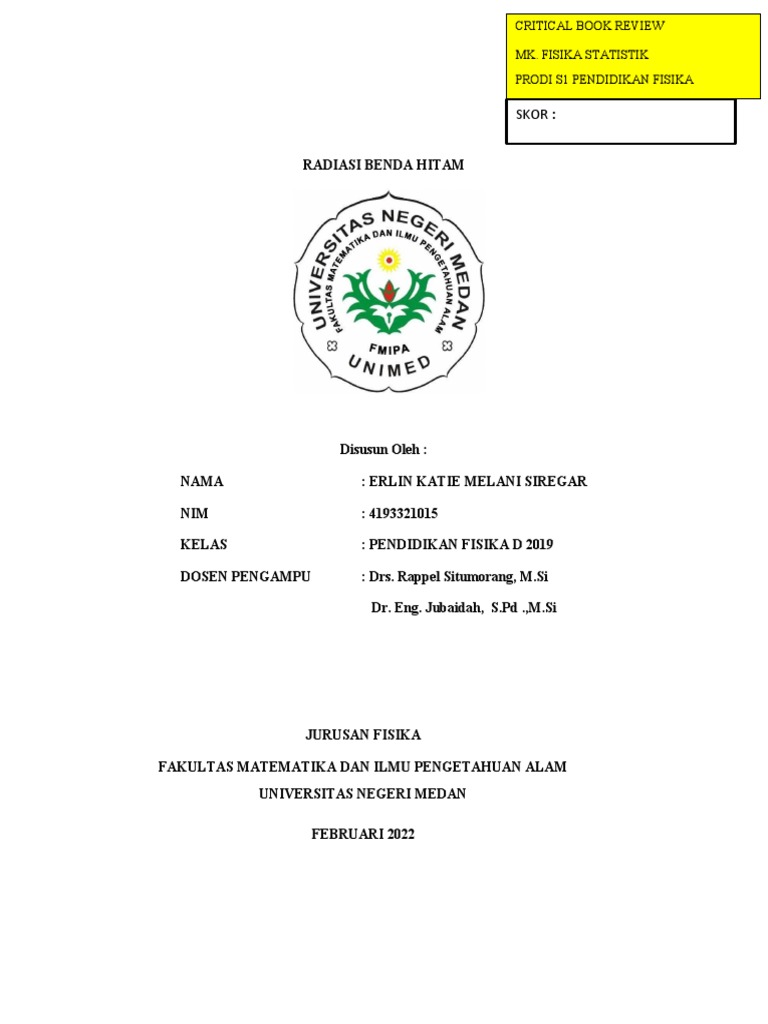 Radiasi Benda Hitam | PDF