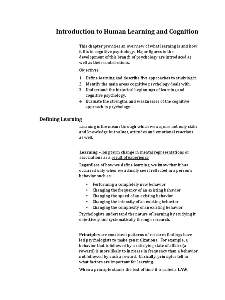 Module 1 - 10 | PDF | Neuron | Classical Conditioning