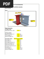 End Plate Column Splice Connection by IS Code | PDF | Civil Engineering ...