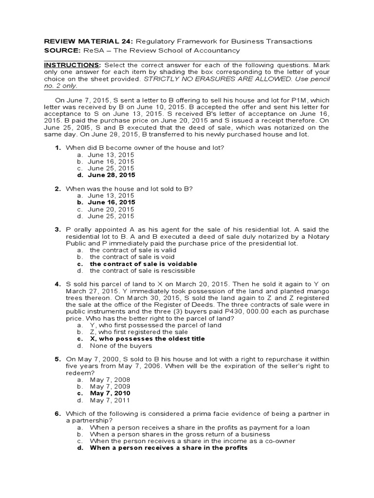 24 Review Material 24 | PDF | Stocks | Dividend