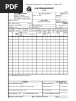Daily Drilling Report Template | PDF | Geotechnical Engineering | Civil ...