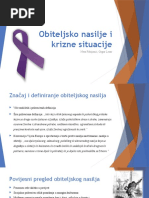 Protokol o Postupanju U Slučaju Nasilja U Obitelji | PDF