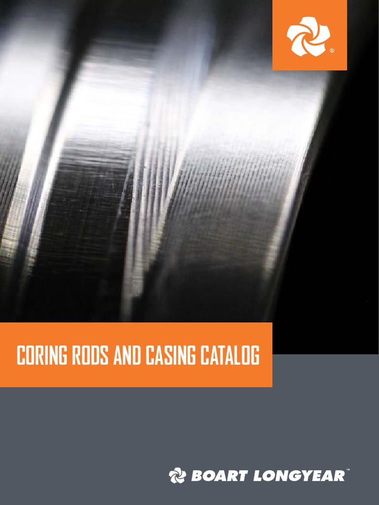 Coring Rods and Casing Catalog | PDF | Heat Treating | Pipe (Fluid Conveyance)