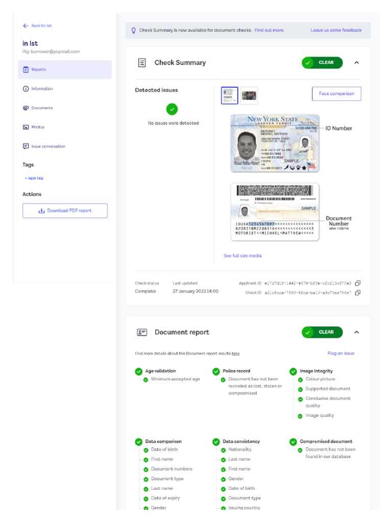 Screencapture Dashboard Onfido Checks Reports 2022 01 28 14 - 56 - 47 | PDF
