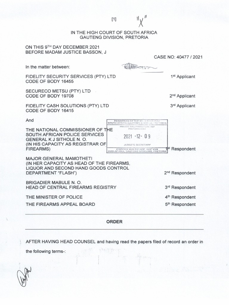 Court Order 2021-12-09 | PDF
