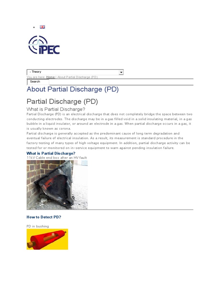 Partial Discharge - 02 | PDF | Insulator (Electricity) | Electrical ...