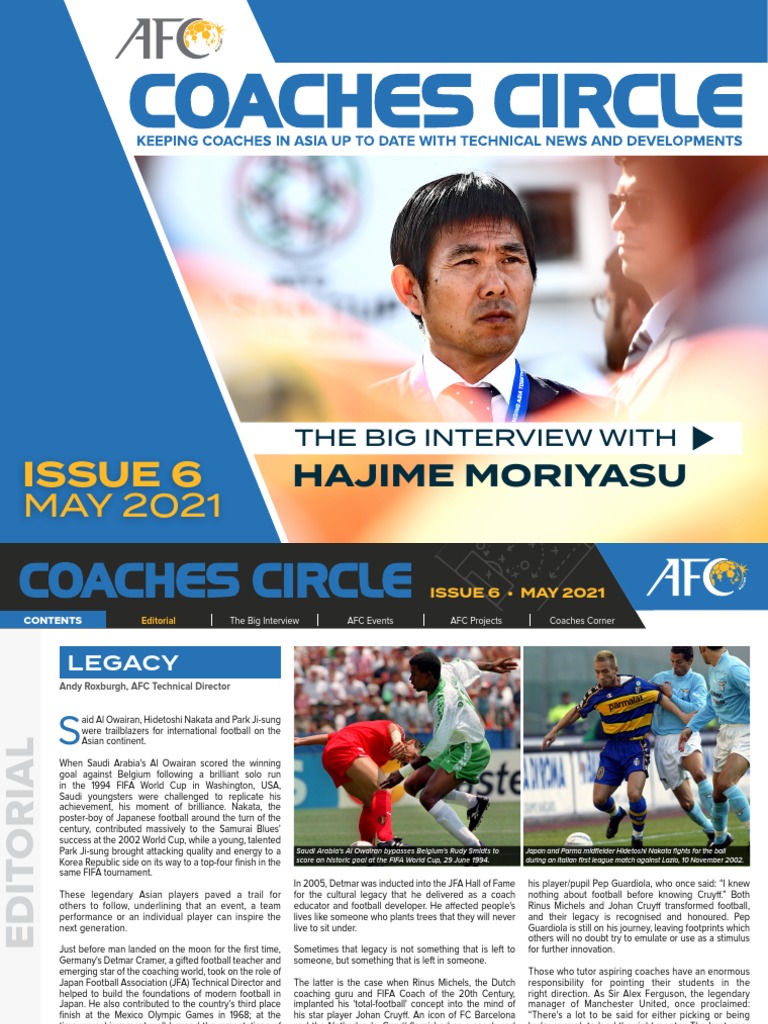 Coaches Circle Issue 6 - May 2021 | PDF | Johan Cruyff | Association Football