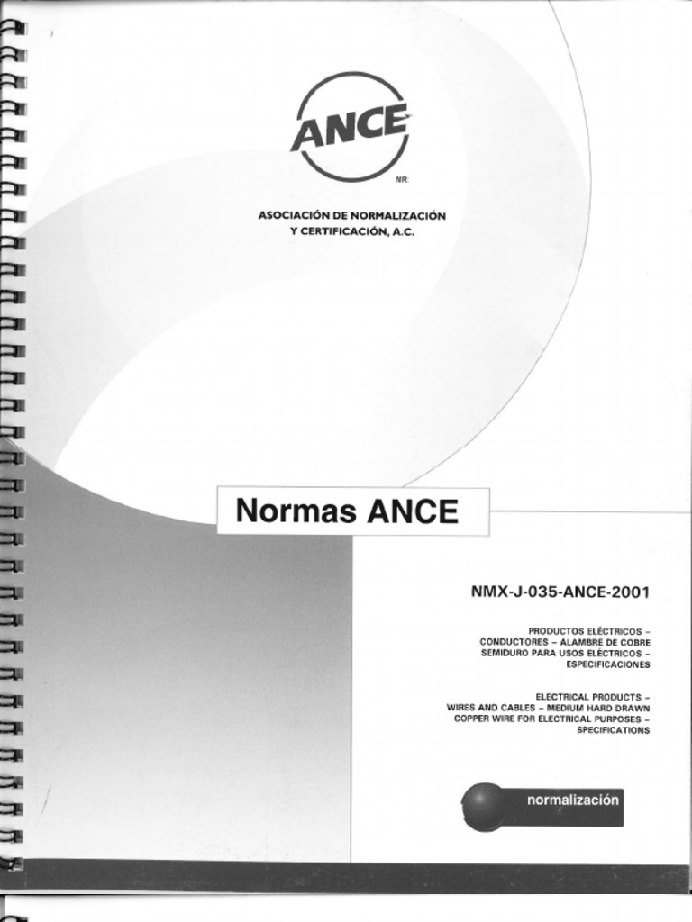 NMX J 035 Ance 2001 | PDF