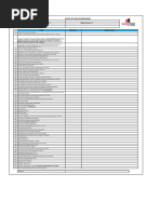 Check List Apertura y Cierre | PDF