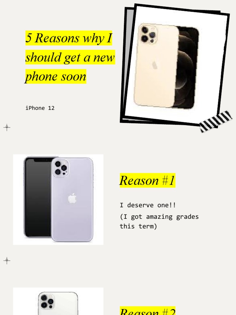 5 Reasons to Get a New Phone Now | PDF | Games & Activities