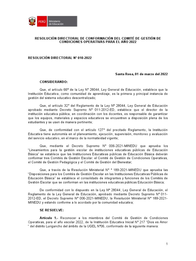 Modelos RD | PDF | Regulación | Educación primaria