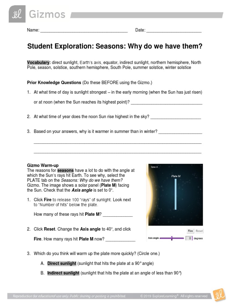 Seasons Why Do We Have Them | PDF | Equator | Earth