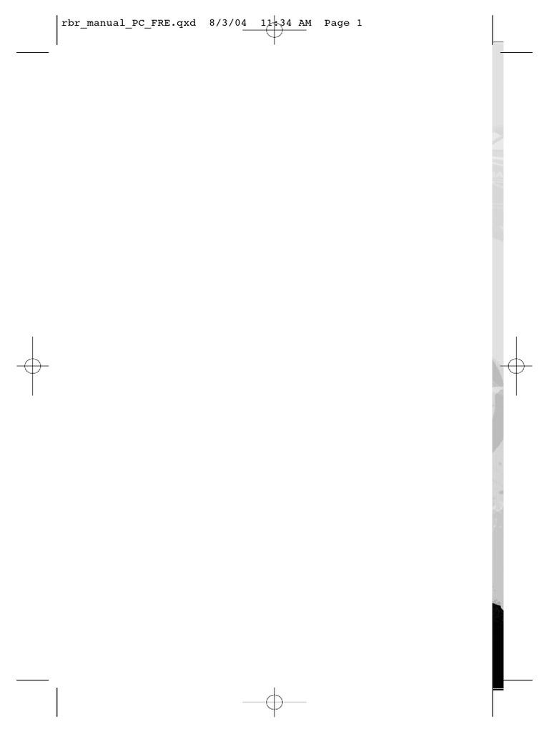 RBR Manual FRE | PDF | Frein | Transport