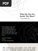 The Cube Personality Test PDF | PDF | Psychological Concepts | Psychology