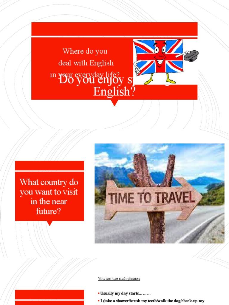 Do You Enjoy Speaking English | PDF