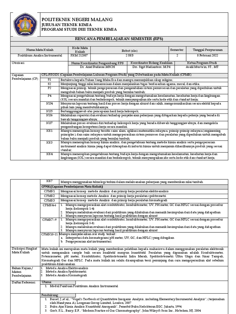 RPS Prak - Ains | PDF