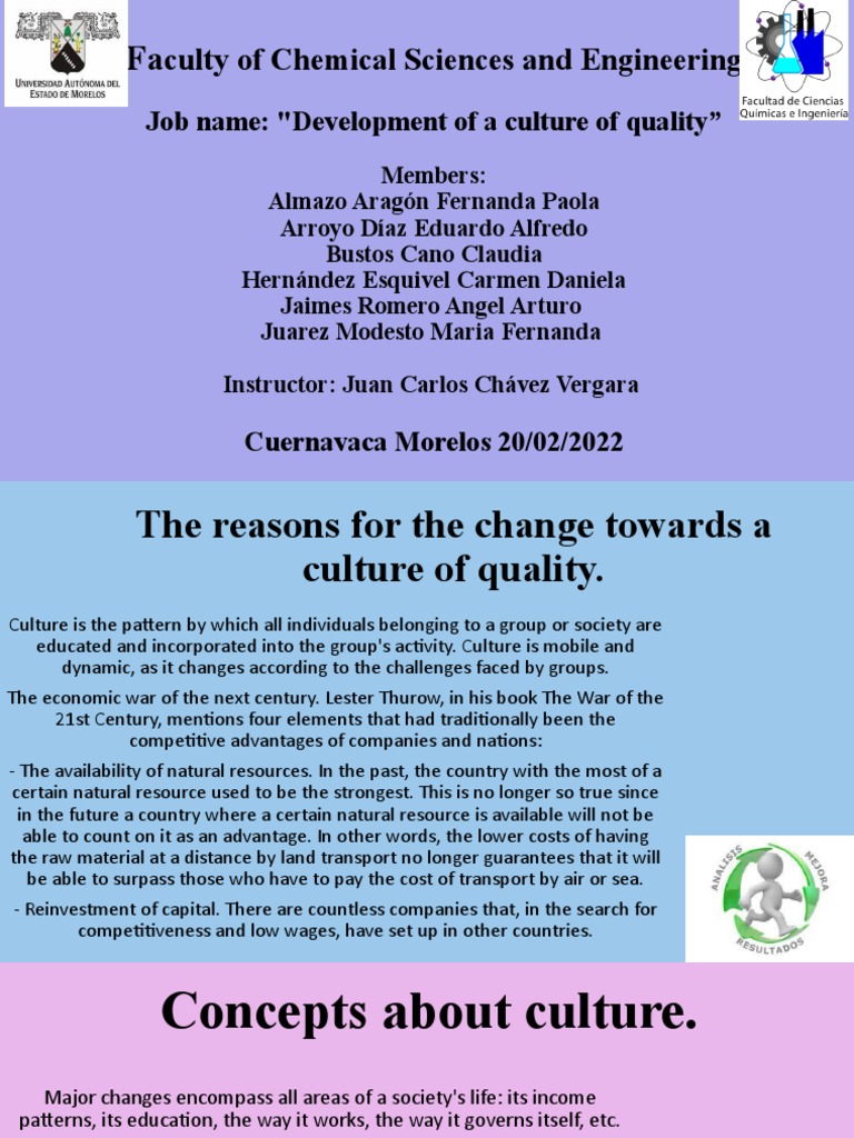 Development of A Culture of Quality | PDF | Organizational Culture | Goal