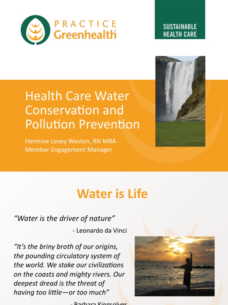 Water Powerpoint Template | PDF | Water Conservation | Water