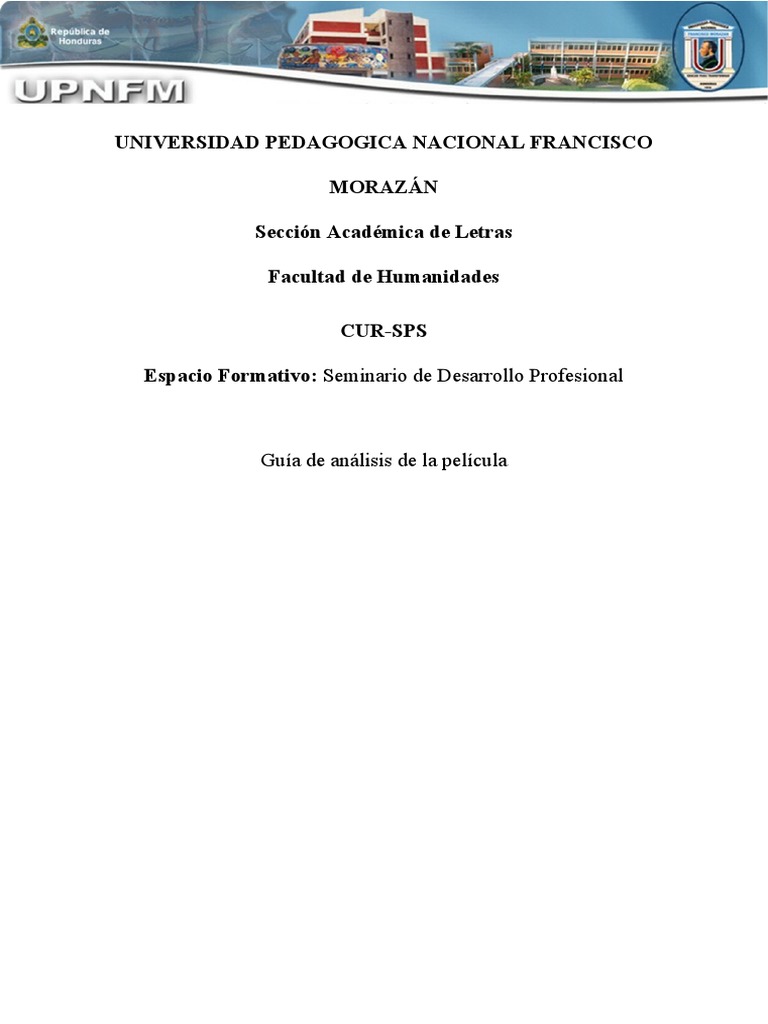 Guía para Analizar Una Película | PDF