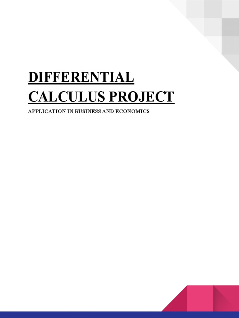Calculus Primary Report | PDF | Derivative | Calculus