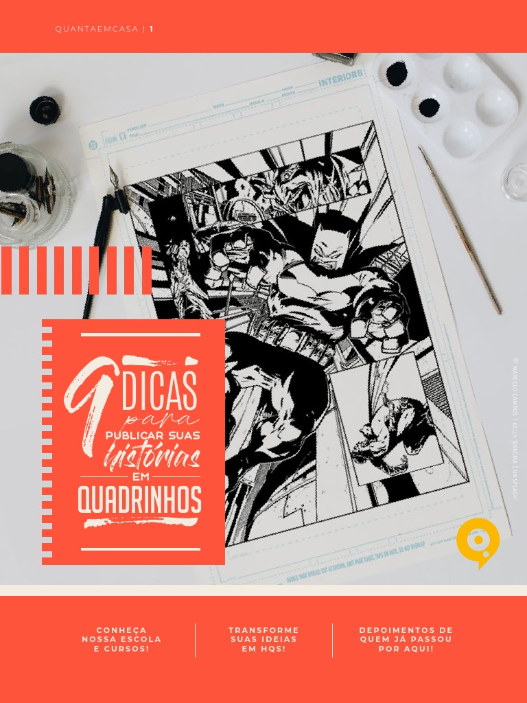 Ebook HQ | PDF | Quadrinhos | Desenho