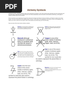 D&D Magic School Symbols Guide | PDF | Mind | Alchemy