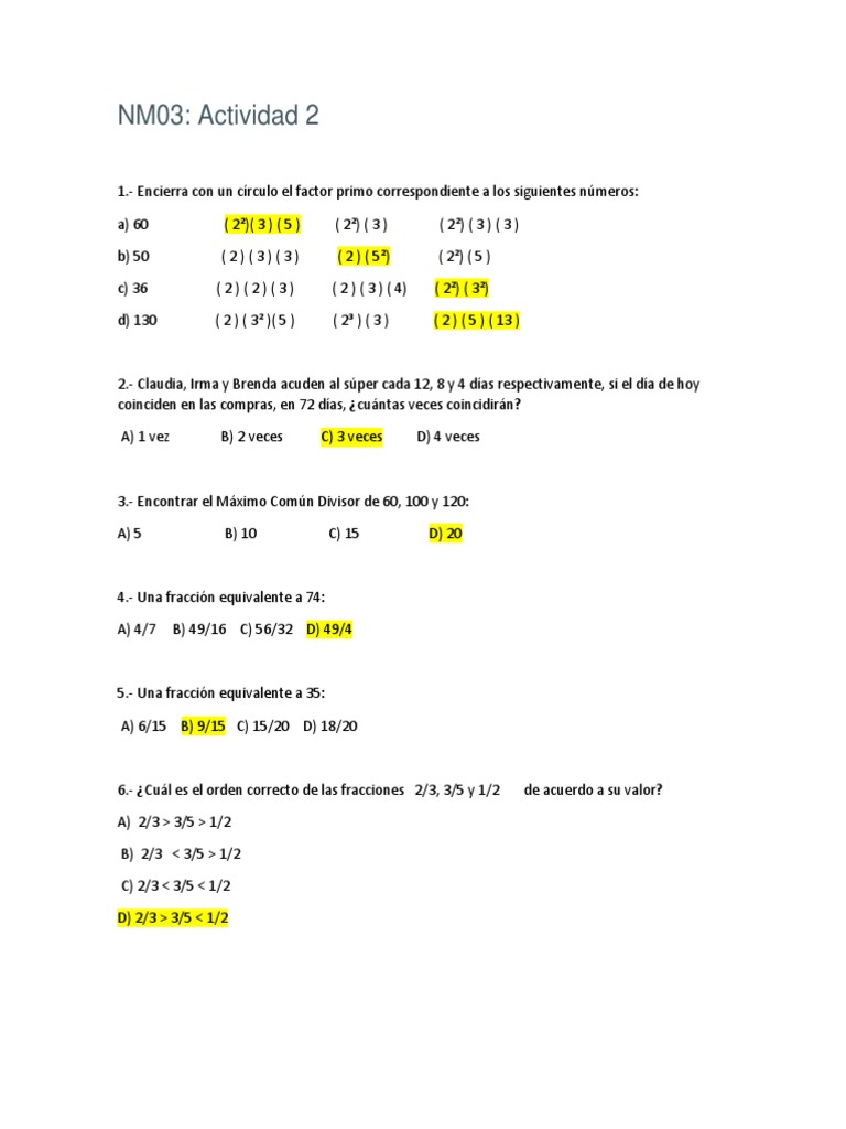 NM03 - Actividad 2 | PDF
