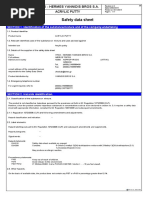 MSDS Harpic | PDF | Workplace | Working Conditions