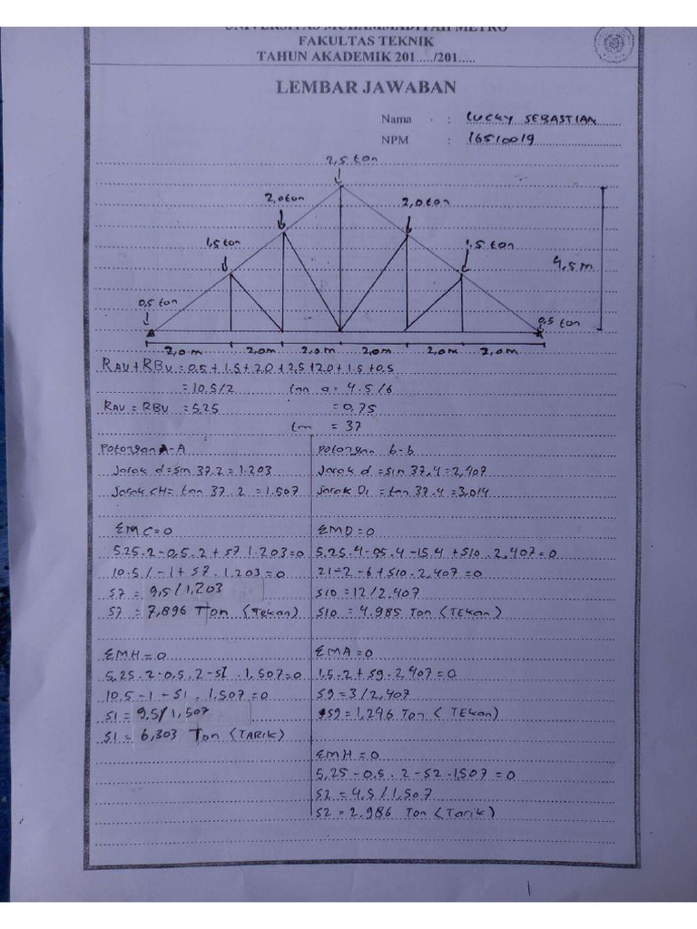 Lucky Sebastian 16510019 Uts MR 3 | PDF