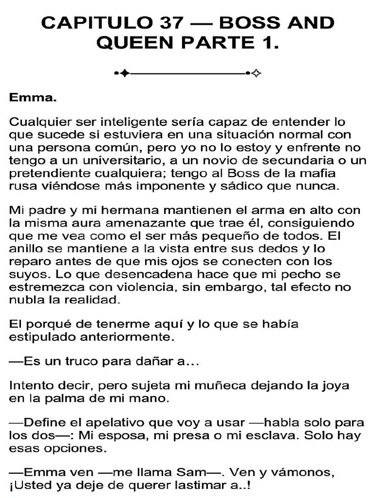 Queen Capítulo 37 | PDF