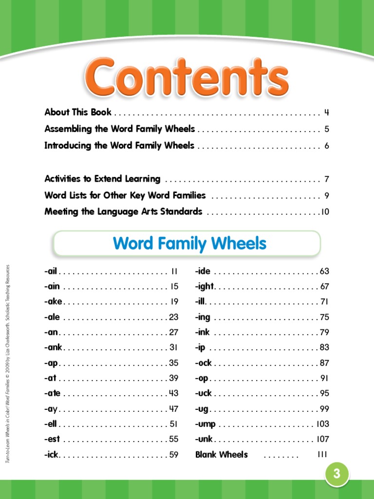 How To Make Word Wheels | PDF | Writing | Cognitive Science