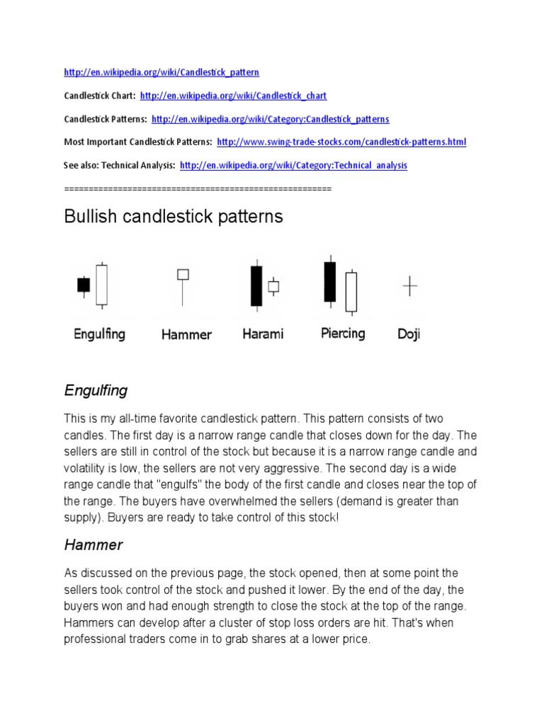 Bullish Candlestick Patterns: Engulfing | PDF | Market Trend ...