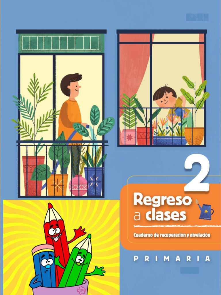 Primaria Regreso A Clases 2 Cuaderno Pdf Calendario Lengua Española