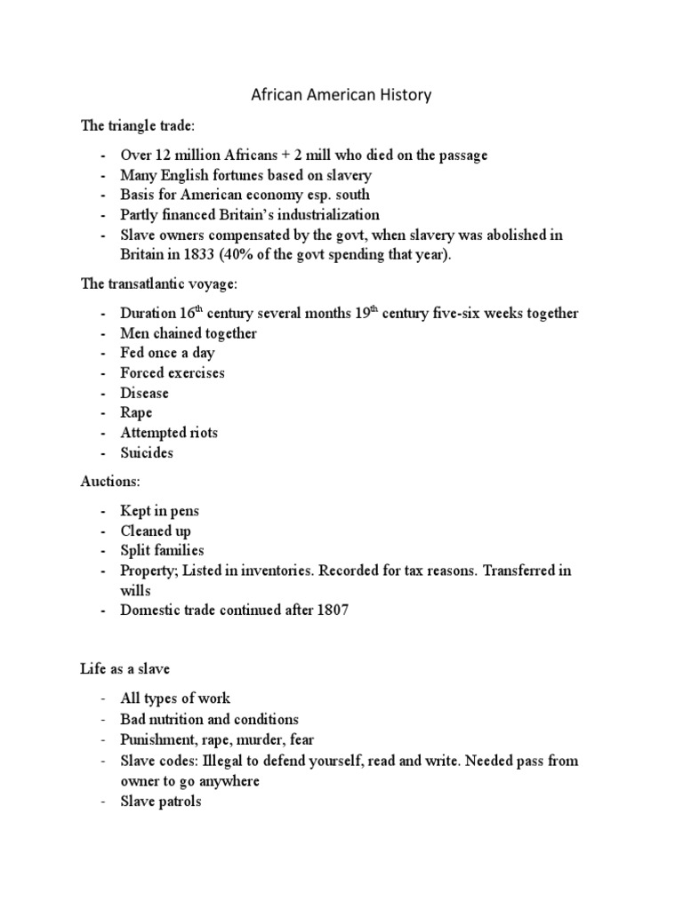 English African American History | PDF | Racial Segregation In The ...